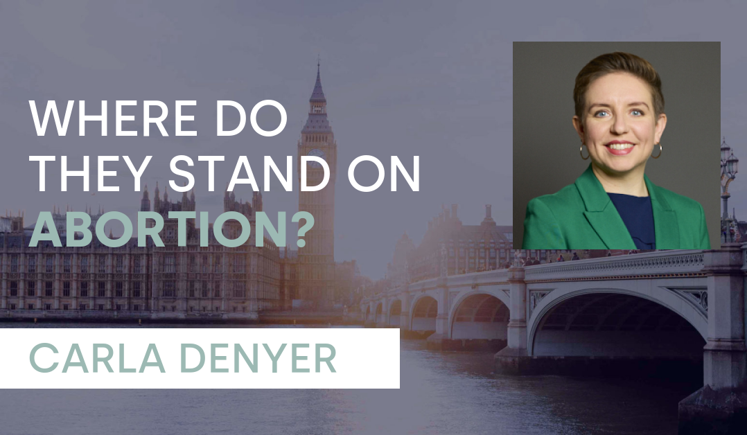 Where does Carla Denyer stand on abortion?