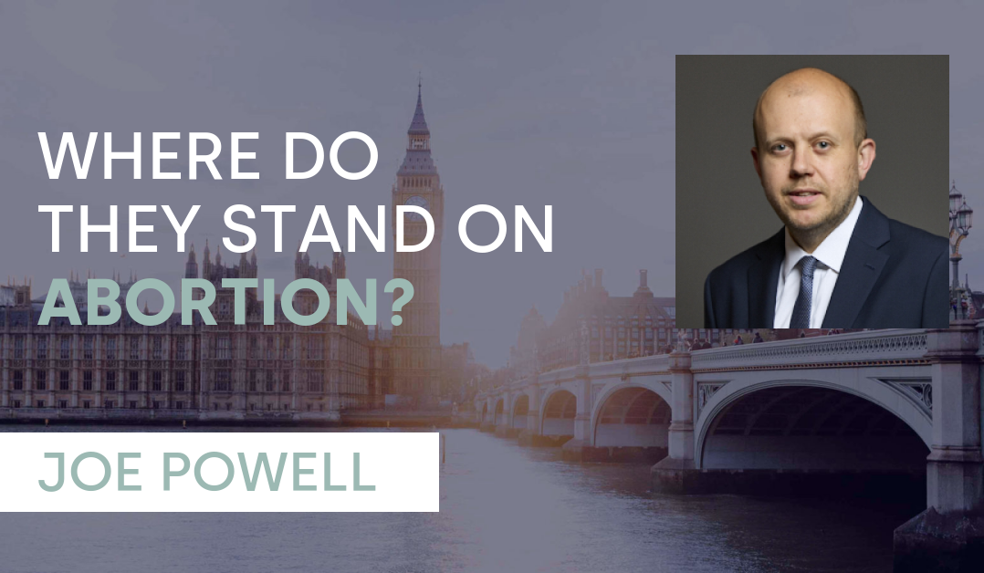 Where does Joe Powell stand on abortion?