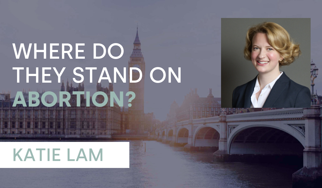 Where does Katie Lam stand on abortion?
