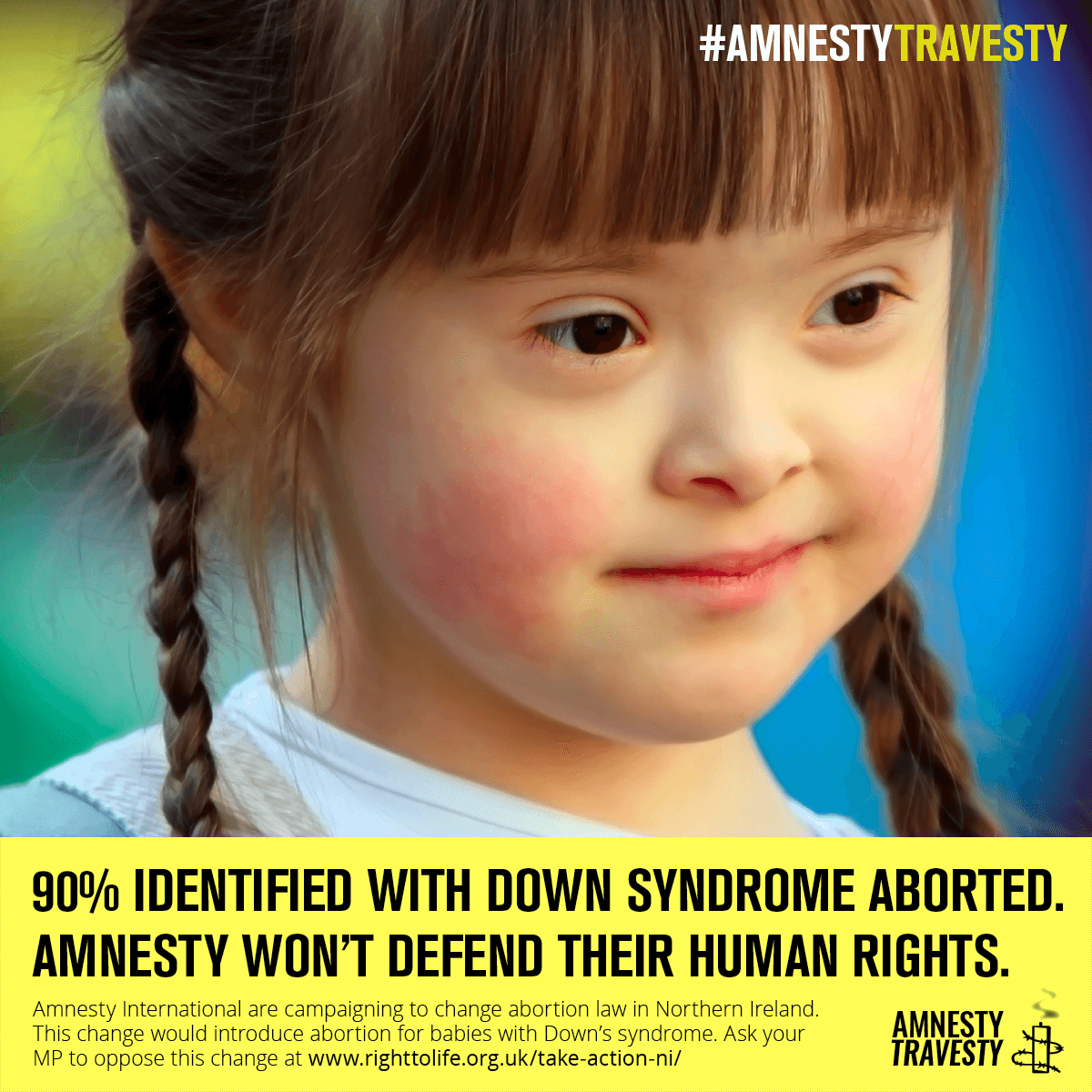 Amnesty Travesty Northern Ireland meme – Right To Life UK