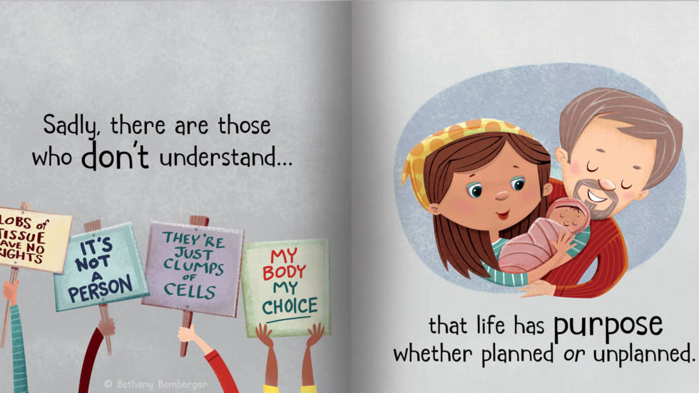 New book brings pro-life movement alive for children