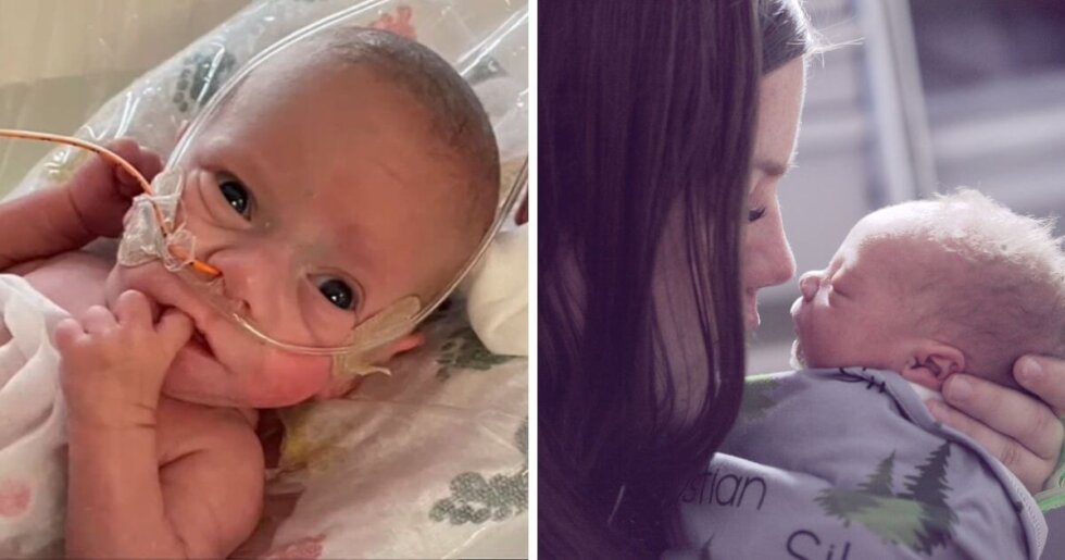 Baby girl born weighing just 1lb 5oz goes home after nine months in NICU